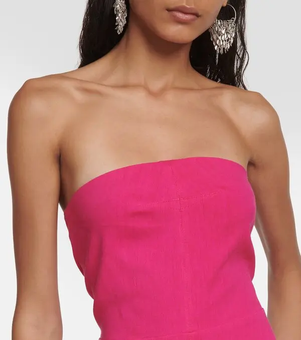 Isabel Marant Étoile Stony Off-shoulder Midi Dress - Pink