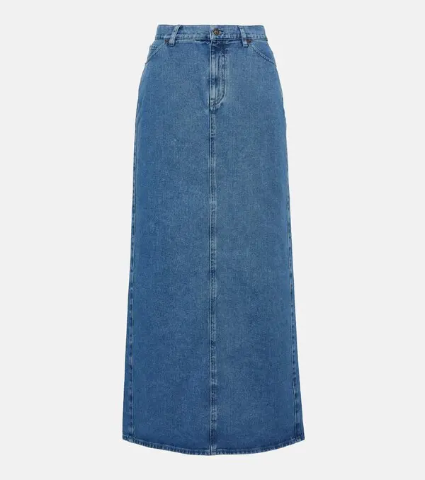 Giuseppe Di Morabito Denim Maxi Skirt - Blue