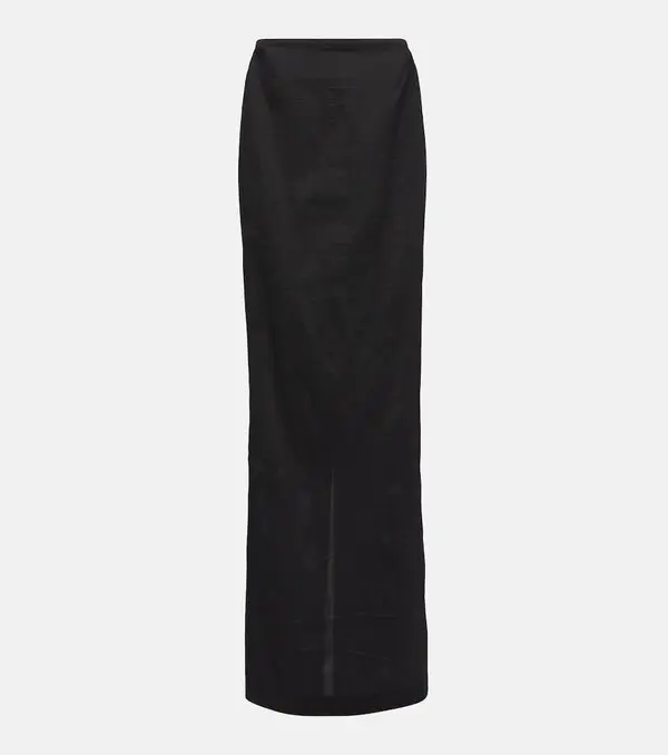 Alaïa Knit Maxi Skirt