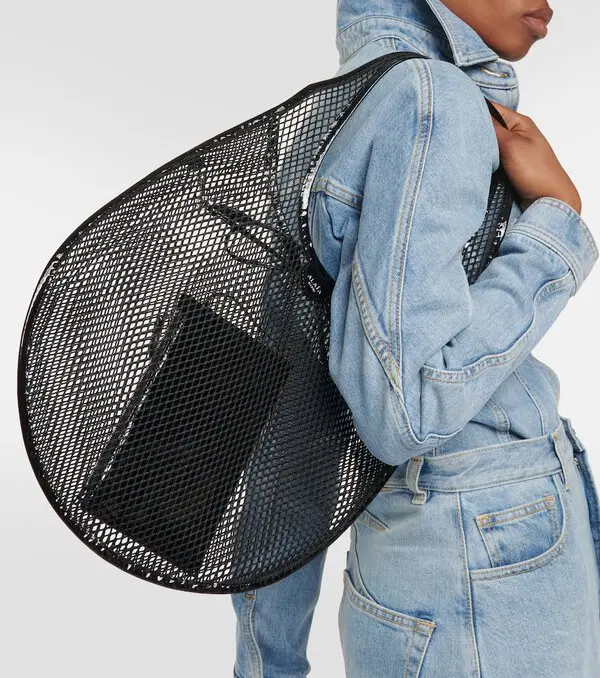 Alaïa Medium Mesh Tote Bag - Black