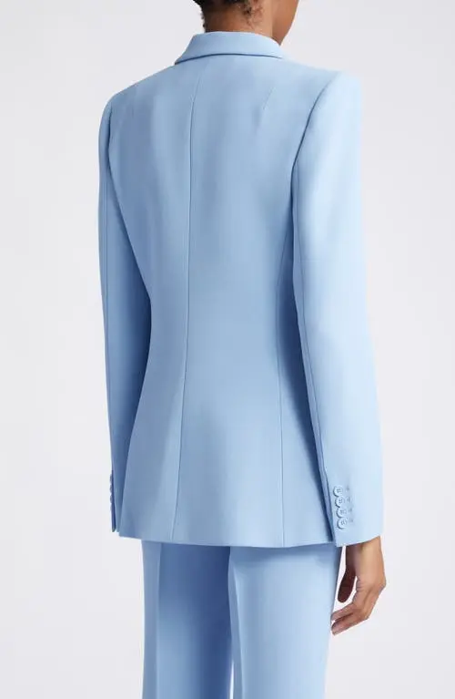 Michael Kors Georgina Double Crepe Sablé Blazer - Coast