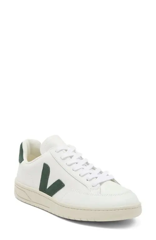 VEJA V-12 Leather Sneakers - Extra-white Cyprus