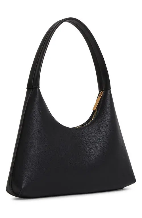 MANSUR GAVRIEL Mini Candy Leather Hobo Bag - Black