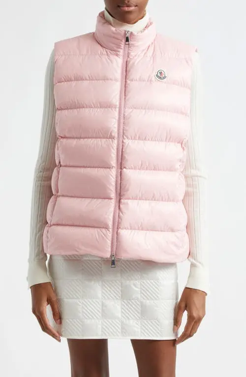 Moncler Ghany Puffer Vest - Bashful Blush