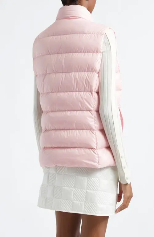 Moncler Ghany Puffer Vest - Bashful Blush