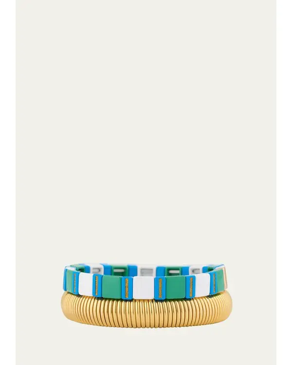 BEN-AMUN The Capri Stack Bracelets, Set Of 2