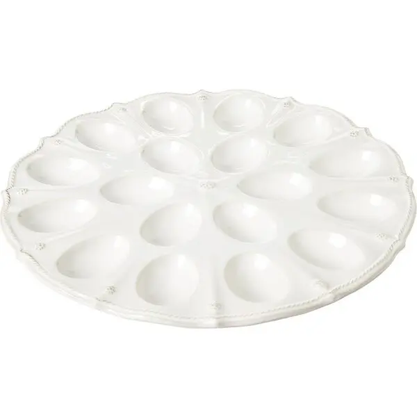 JULISKA Berry And Thread' Egg Platter - Whitewash