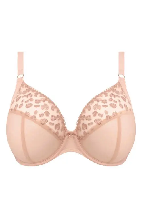 Elomi Namrah Underwire Plunge Bra - Pale Blush