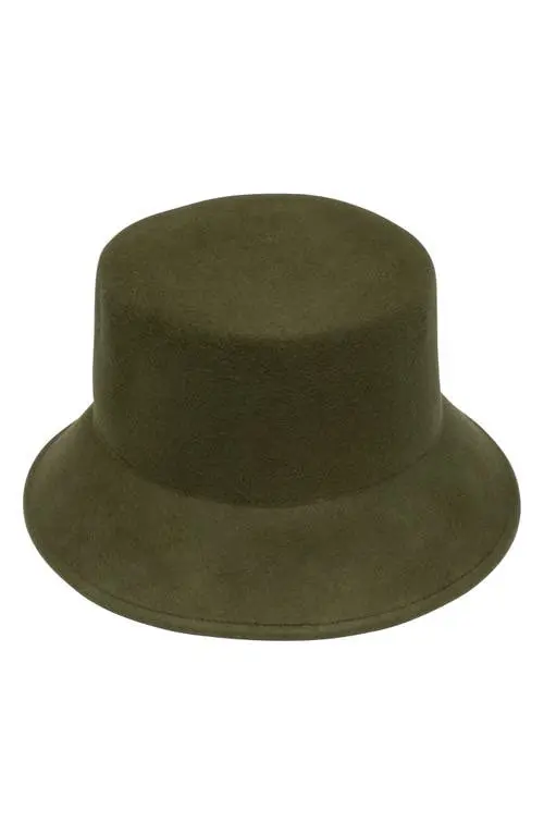 Eugenia Kim Jonah Wool Bucket Hat - Olive