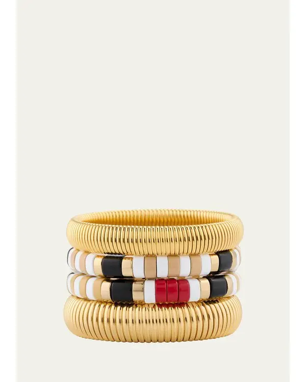 BEN-AMUN The London Stack Bracelets, Set Of 4