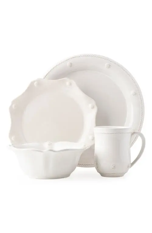 JULISKA Berry & Thread 4-piece Place Setting - Whitewash