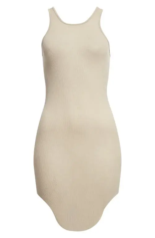 Rick Owens Rib Long Tank - Pearl