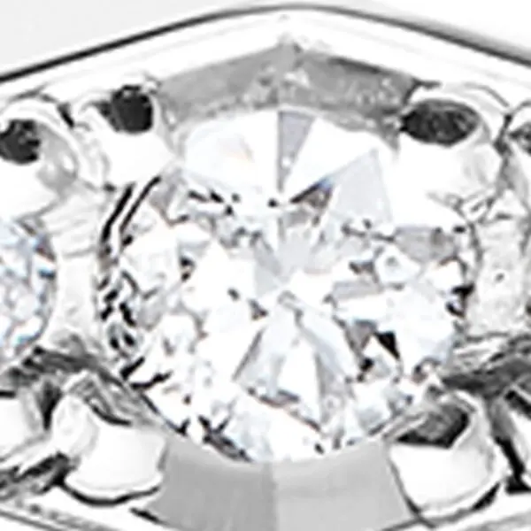 Boucheron Platinum And Diamond Facette Wedding Band