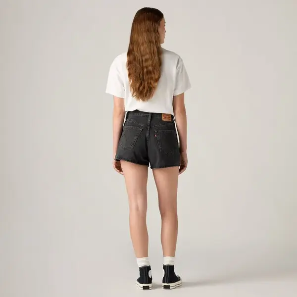 LEVI'S High Waisted Mom Shorts