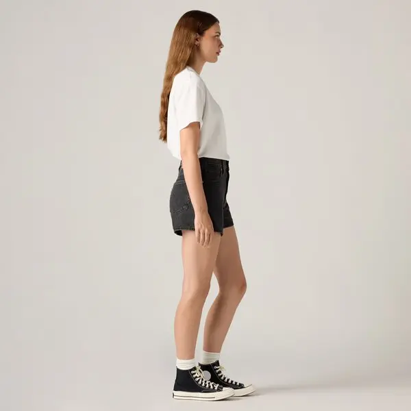 LEVI'S High Waisted Mom Shorts