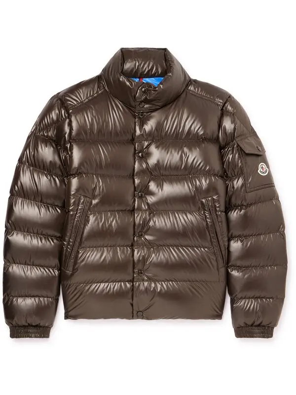 Moncler Lule Logo-appliquéd Quilted Shell Down Jacket