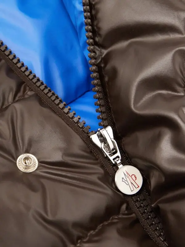 Moncler Lule Logo-appliquéd Quilted Shell Down Jacket