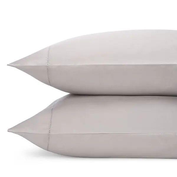 HUDSON PARK COLLECTION 680tc King Sateen Pillowcase, Pair Exclusive - Pewter