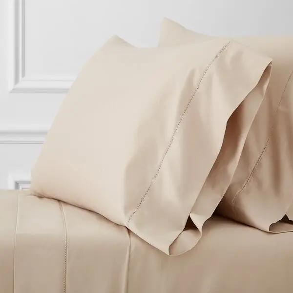 HUDSON PARK COLLECTION 680tc King Sateen Pillowcase, Pair Exclusive - Pumice