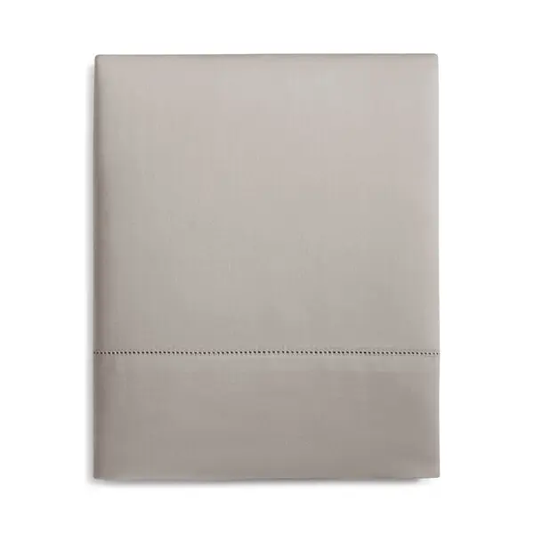 HUDSON PARK COLLECTION 680tc Flat Sateen Sheet, Full Exclusive - Pewter