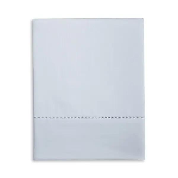 HUDSON PARK COLLECTION 680tc Flat Sateen Sheet, Twin Exclusive - Cloud