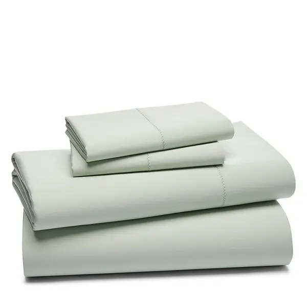 HUDSON PARK COLLECTION 680-thread Count Supima Sateen Sheet Set, King Exclusive - Aged Sage