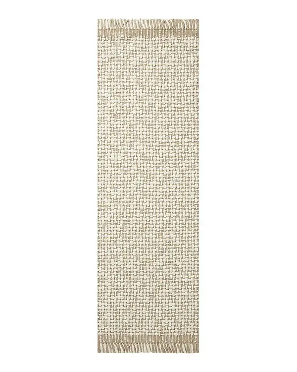 AMBER LEWIS X LOLOI Amber Lewis Yellowstone Yel-01 Runner Area Rug, 2'6 X 9'9 - Natural/ivory