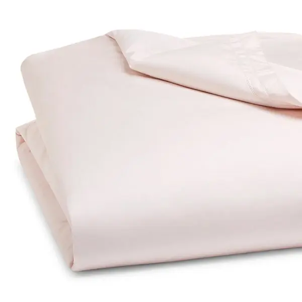 HUDSON PARK COLLECTION 680tc Supima Sateen Duvet Cover, Twin Exclusive - Blush