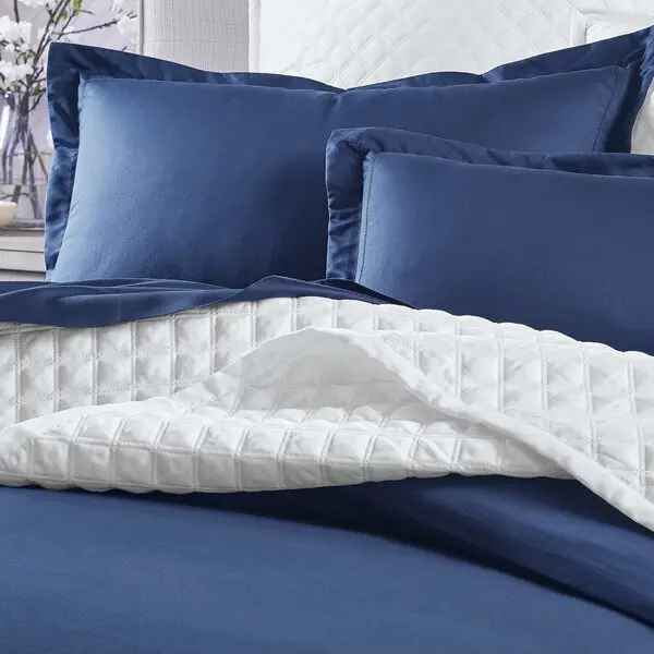 HUDSON PARK COLLECTION 680tc Supima Sateen Duvet Cover, Twin Exclusive