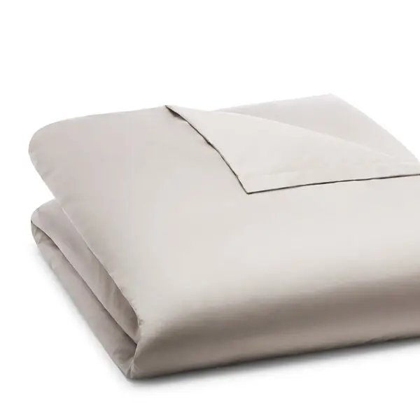 HUDSON PARK COLLECTION 680tc Supima Sateen Duvet Cover, Twin Exclusive - Pewter