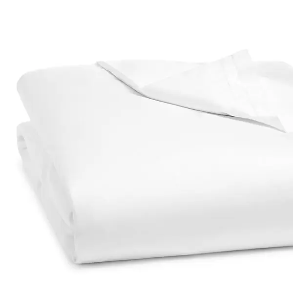 HUDSON PARK COLLECTION 680tc Supima Sateen Duvet Cover, Twin Exclusive - White