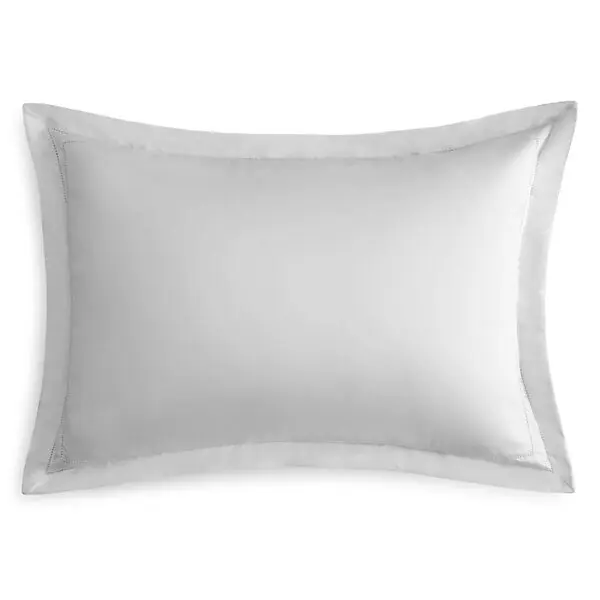 HUDSON PARK COLLECTION 680tc Supima Sateen King Sham Exclusive - Silver