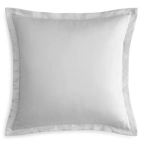HUDSON PARK COLLECTION 680tc Supima Sateen Euro Sham Exclusive - Silver