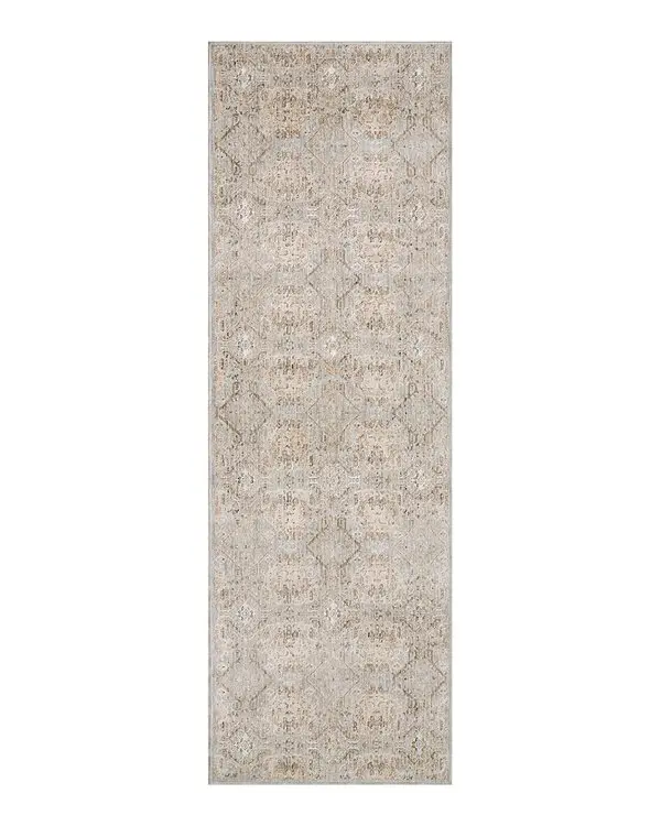 AMBER LEWIS X LOLOI Amber Lewis Zuma Zum-05 Runner Area Rug, 2'7 X 7'9 - Silver/multi