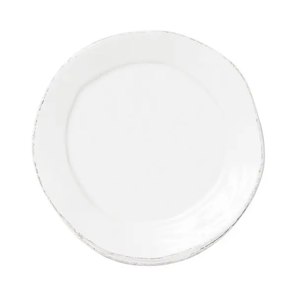 VIETRI Lastra Canape Plate - White