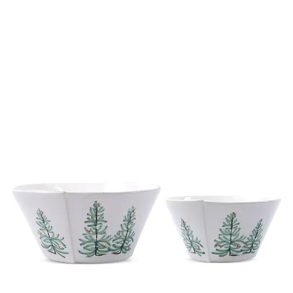 VIETRI Lastra Holiday Stacking Cereal Bowl - Multi
