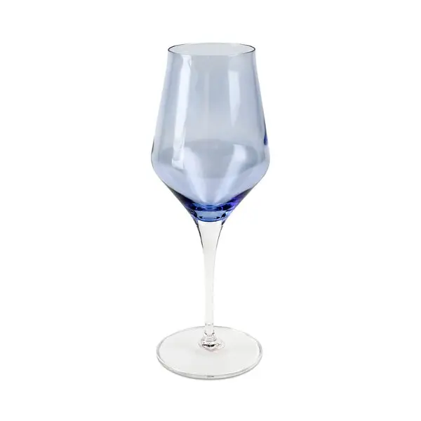 VIETRI Contessa Water Glass - Blue