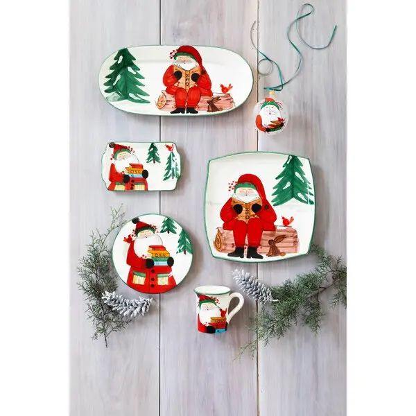 VIETRI 3 Piece Old St. Nick 2021 Bambini Set