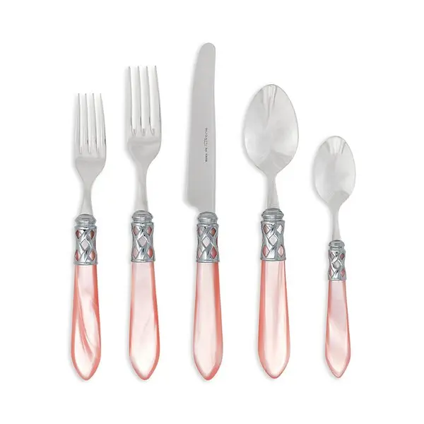 VIETRI Aladdin Brilliant 5-piece Place Setting - Brilliant Light Pink