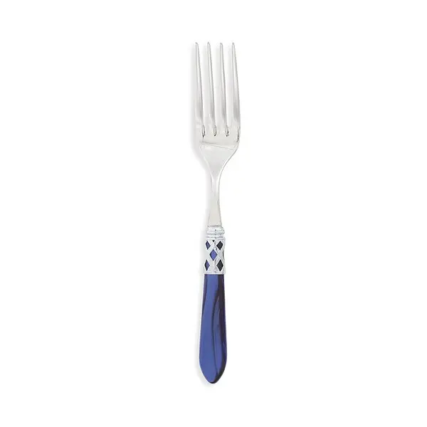 VIETRI Aladdin Brilliant Serving Fork - Blue