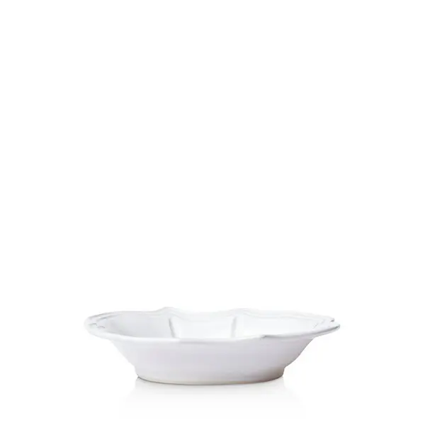 VIETRI Incanto Baroque Stoneware Pasta Bowl - White
