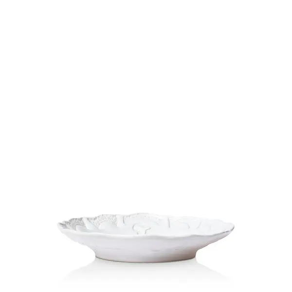 VIETRI Incanto Lace Stoneware Pasta Bowl - White