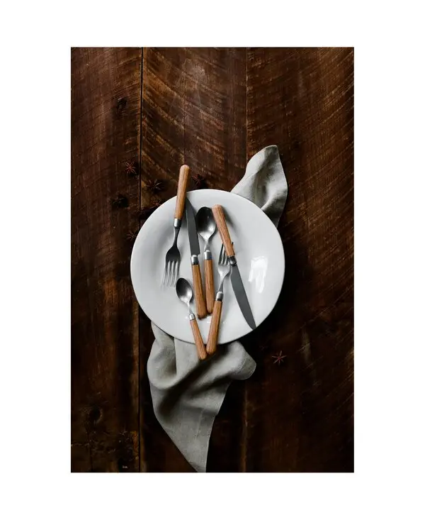 VIETRI Albero Oak 5-piece Place Setting