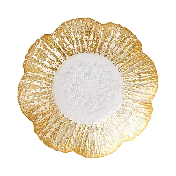 VIETRI Gold Small Bowl - Glass/gold