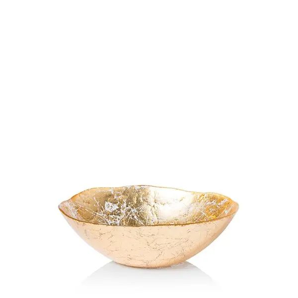 VIETRI Moon Glass Small Bowl - Gold