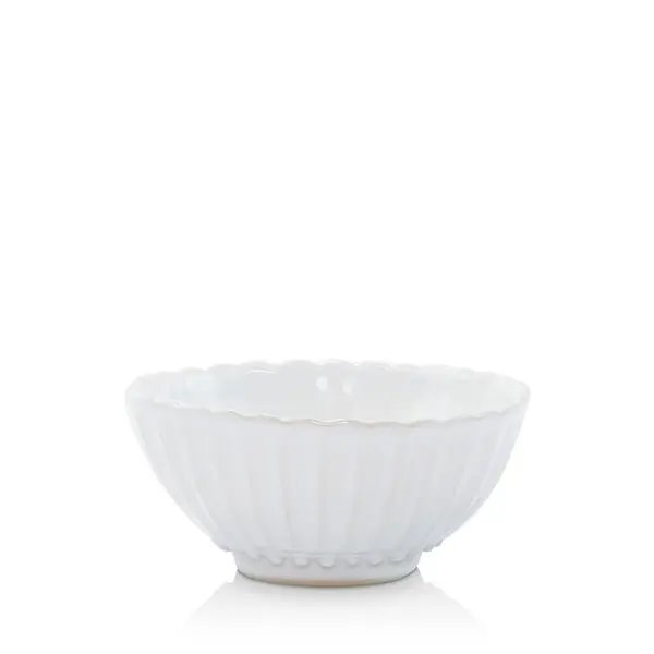 VIETRI Incanto Stone Stripe Small Bowl - White