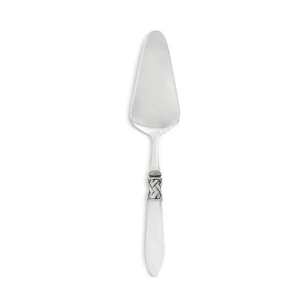 VIETRI Aladdin Antique Pastry Server - White