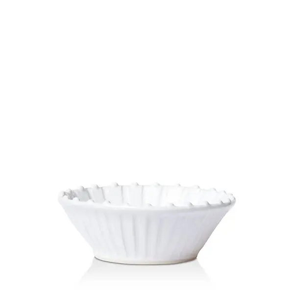 VIETRI Incanto Stripe Stoneware Cereal Bowl - White