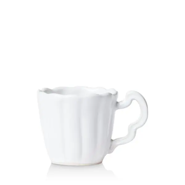 VIETRI Incanto Scallop Stoneware Mug