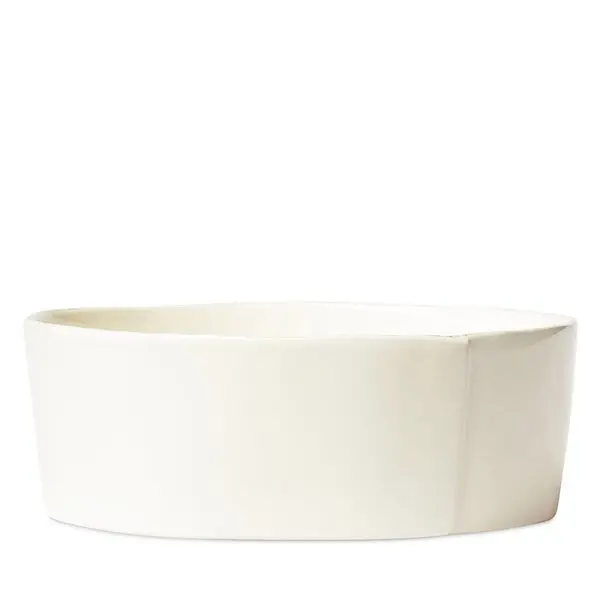 VIETRI Lastra Large Serving Bowl - Linen